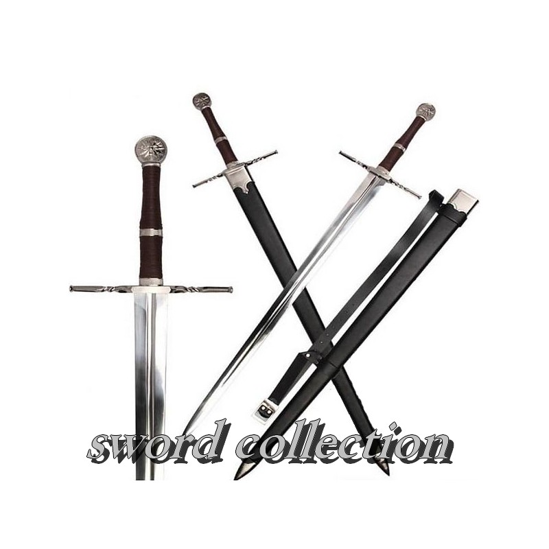 Geralt of Rivia The Witcher III Twin Wolf Sword Set of 2 Collectible ...