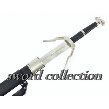 Twin Wolf Blade Geralt of Rivia Engraved Blade The Witcher III ...