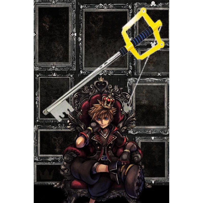 Sora Kingdom Hearts Keyblade Collectible Replica 90cm