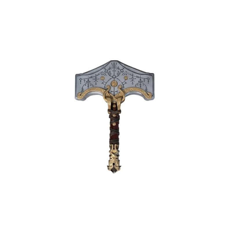 Marteau de Thor God of War Ragnarok Reproduction de collection 60cm