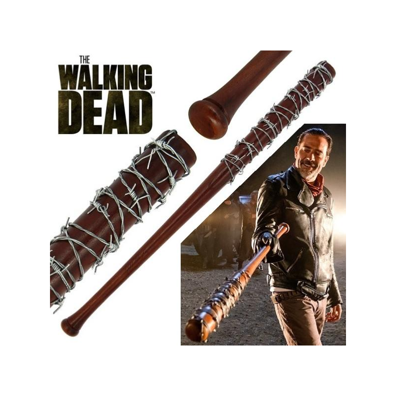 Negan's Lucille Bat in Wood and Metal The Walking Dead Decorative ...