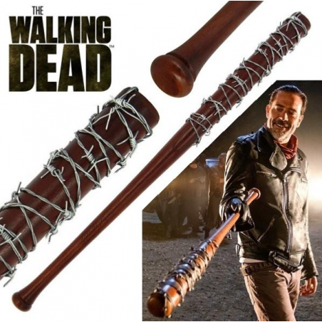 Walking Dead Negan bat wood metal Lucille