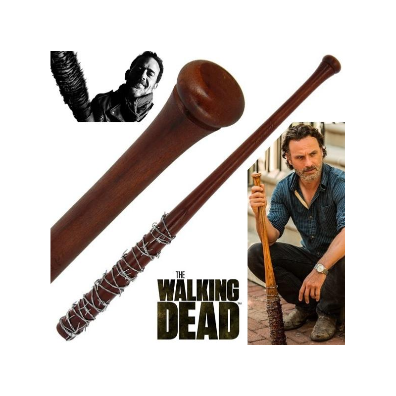 Negan's Lucille Bat in Wood and Metal The Walking Dead Decorative ...