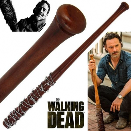 Negan's Lucille Bat in Wood and Metal The Walking Dead Decorative ...