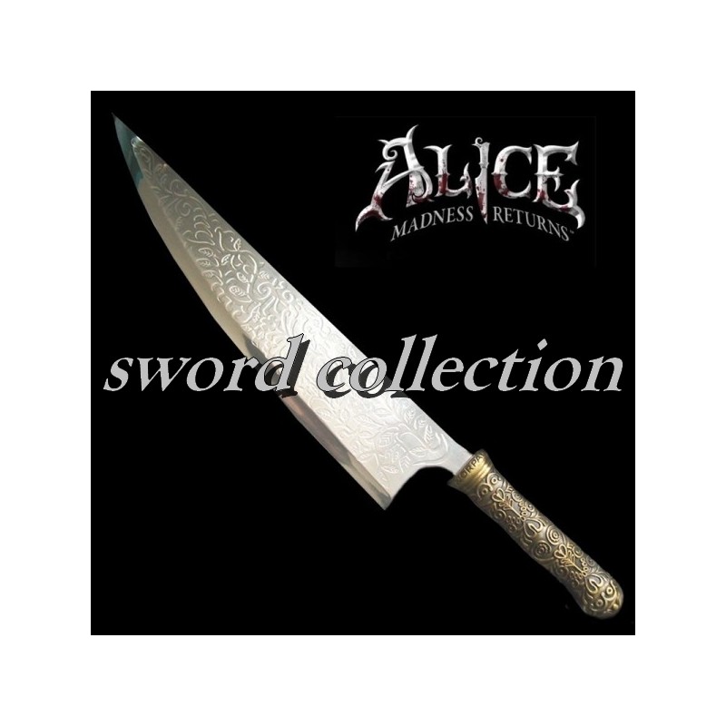 Alice Madness Returns Vorpal Dagger Collectible Reproduction 45cm